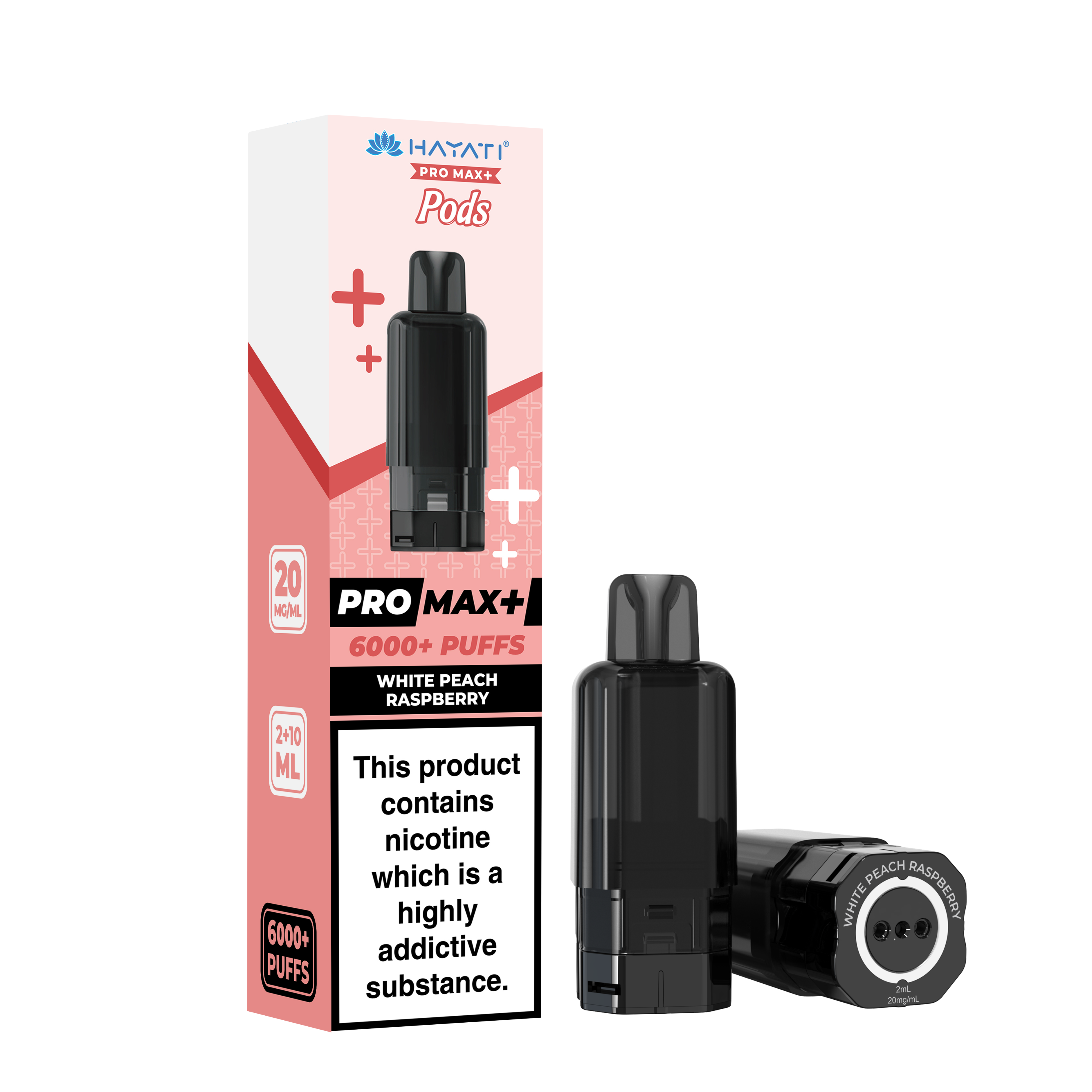 WHITE PEACH RASPBERRY - PRO MAX + PODS – UK Vapes Online